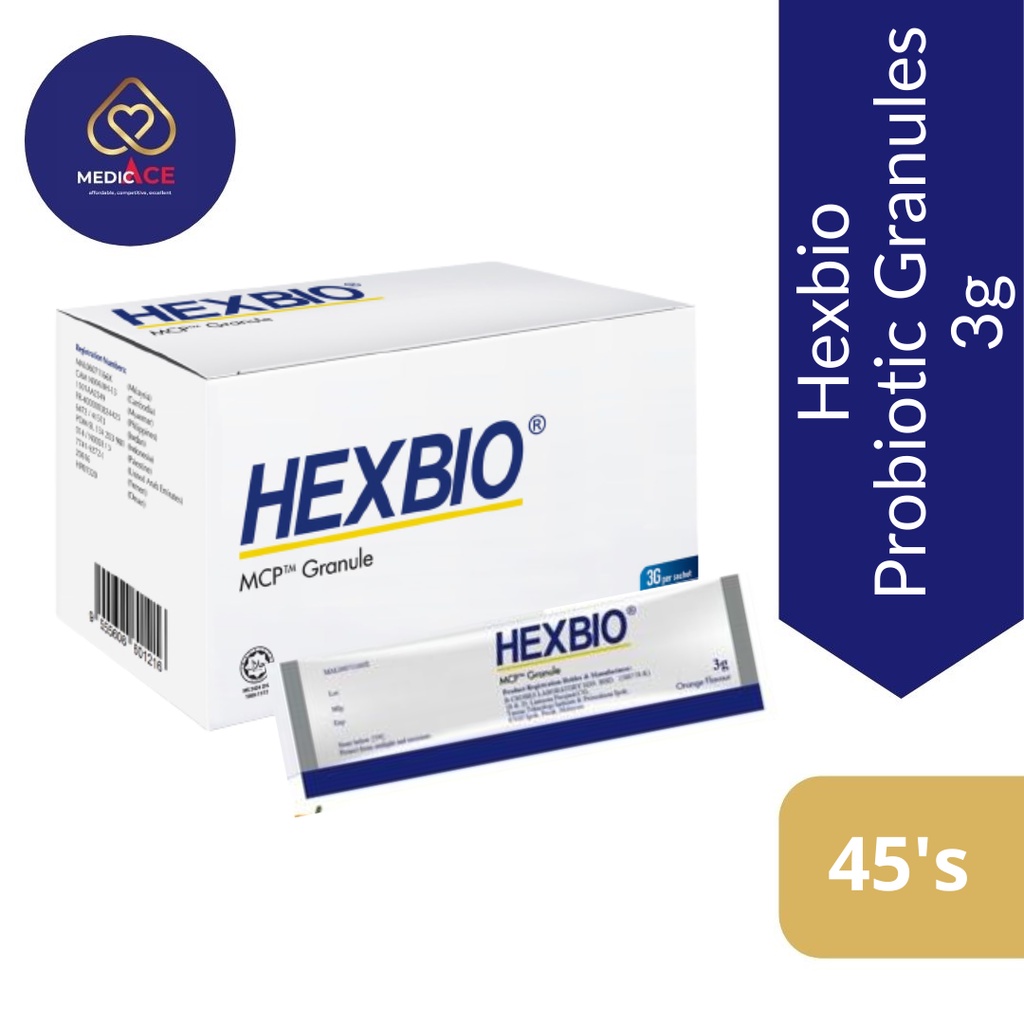[NEW STOCKS] Hexbio Probiotic Granules 3g x 45's (Exp: 02/2024 ...