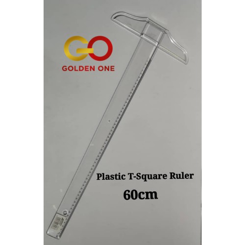Astar Pembaris T Plastik / Plastic T Square Ruler/Transparent T Square ...