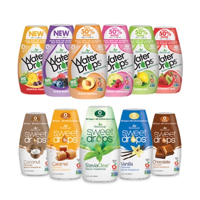 Sweetleaf drops Natural Stevia Sweetener - 1.7 oz Sweet Leaf sugarfree ...
