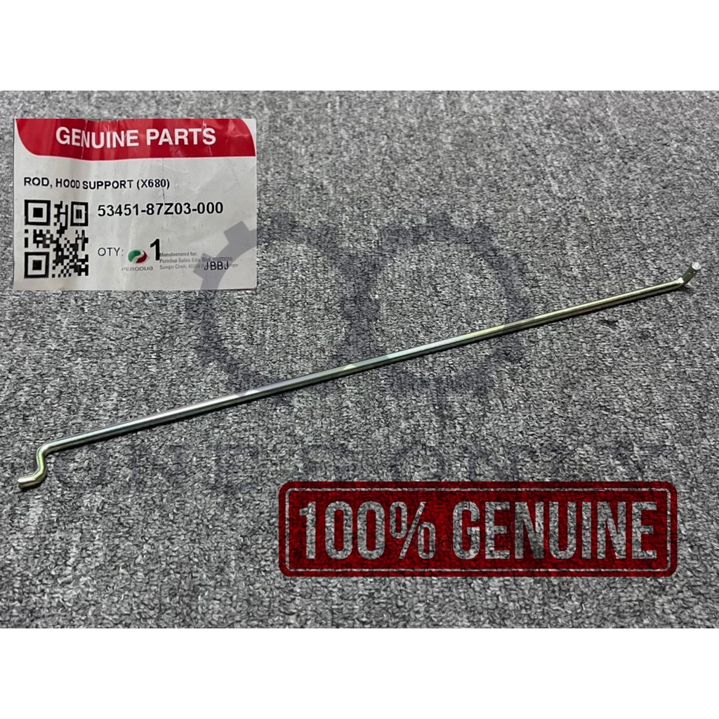 100% GENUINE PERODUA KENARI FRONT BONNET STAND ROD / HOOD SUPPORT ROD ...