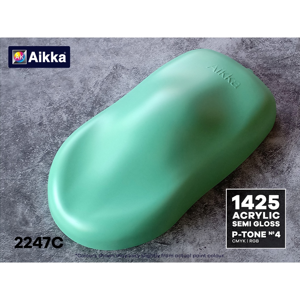 AIKKA Paint PANTONE Colour 2247C / 1425 ACRYLIC SEMI GLOSS PAINT ...