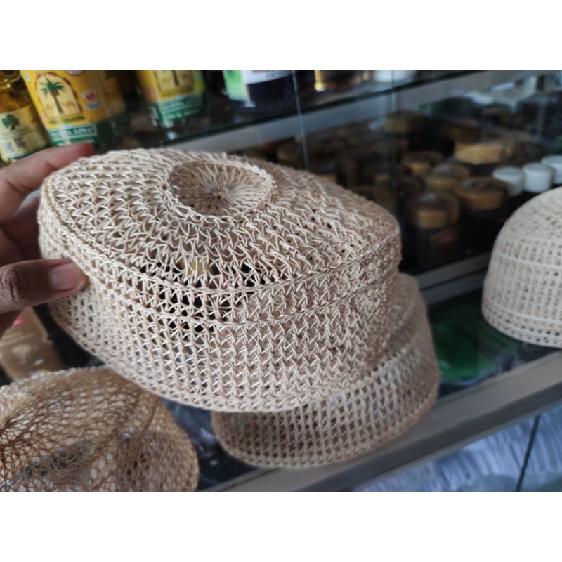 Habib Bahar's Cap borneo Rattan Cap | Shopee Malaysia