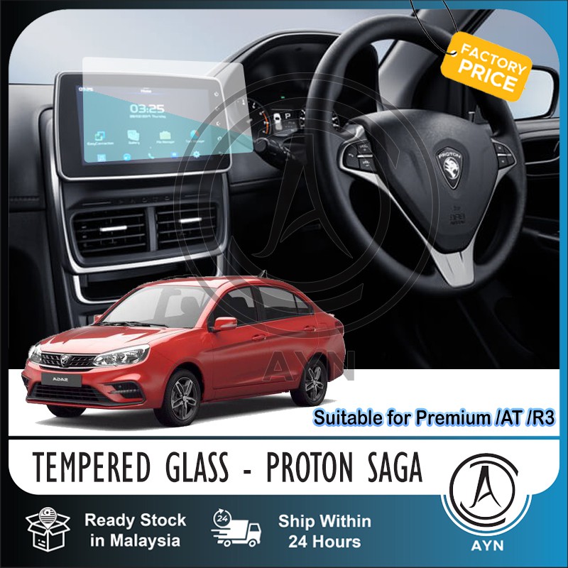 Proton Saga Premium 2023 2022 2021 AT R3 Head Unit Screen Infotainment ...