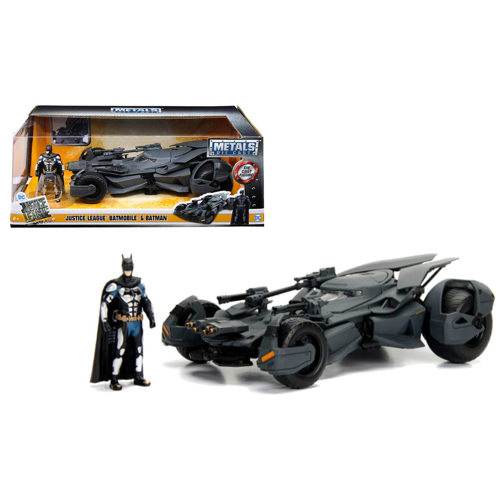 (💯 % Original) Jada Toys 1: 24 Scale Justice League Batmobile & Diecast ...