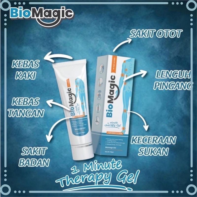 🔥 BIO MAGIC GEL 💯ORIGINAL BIOMAGIC [UBAT LULUS KKM] KEBAS KAKI TANGAN ...