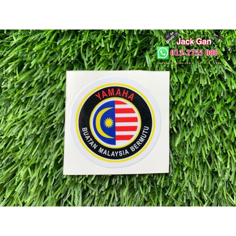 STICKER YAMAHA BUATAN MALAYSIA BERMUTU | Shopee Malaysia