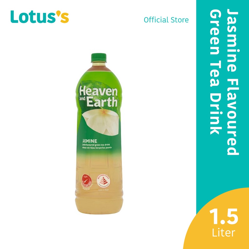 Heaven and Earth Jasmine Flavoured Green Tea Drink 1.5L | Shopee Malaysia
