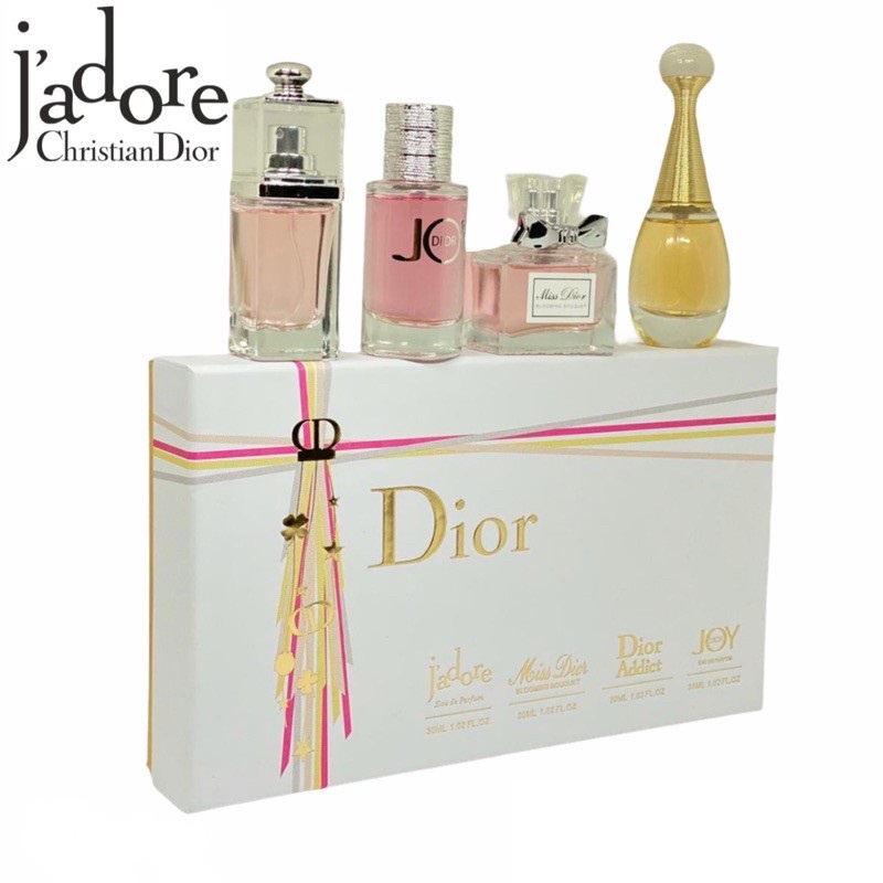 Original New Dior Gift Set 4in1 ( 4 x 30ml ) For Her [ Jadore EDP ...
