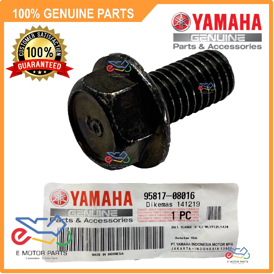 RXZ ENGINE BRACKET BOLT - SHORT & LONG [ 100% ORIGINAL YAMAHA ] - 95817 ...