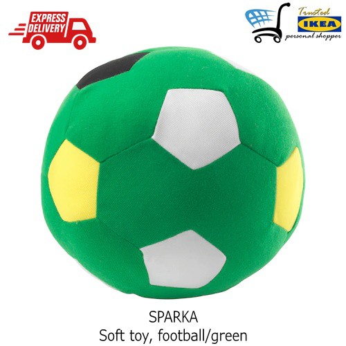IKEA SPARKA Soft toy, football/green | Shopee Malaysia