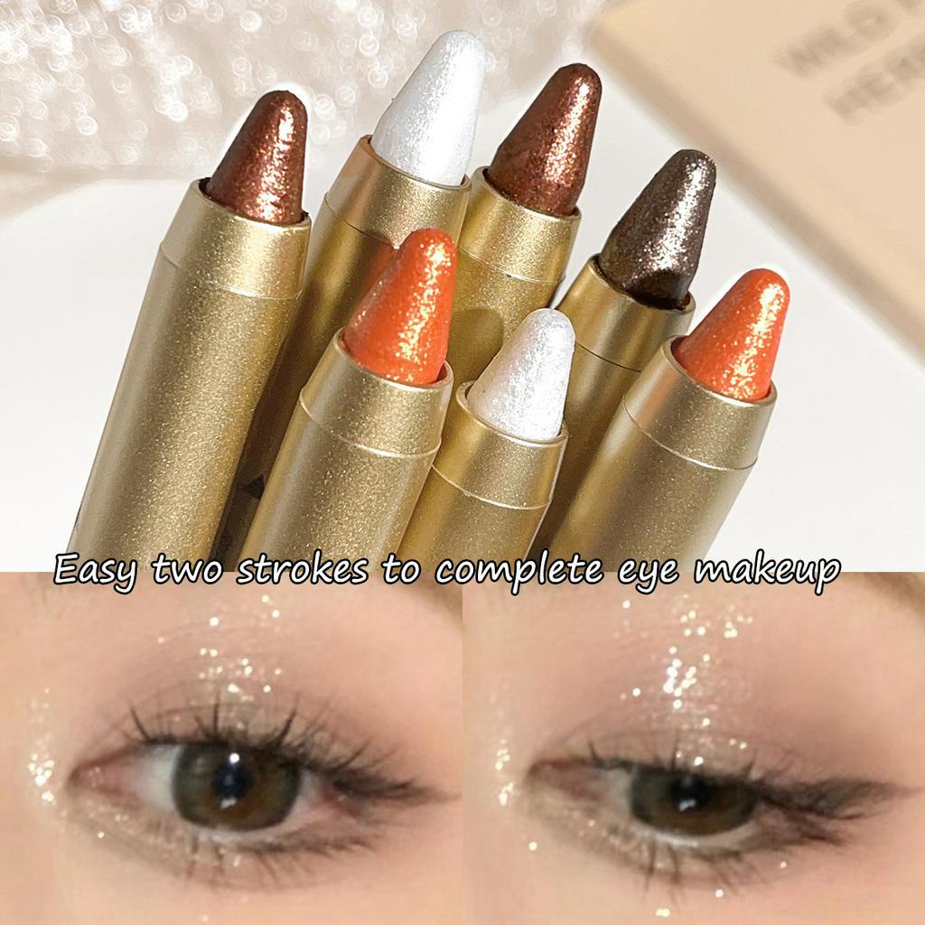 Highlight Double - Headed Lazy Eyeshadow , Brightening, Waterproof ...