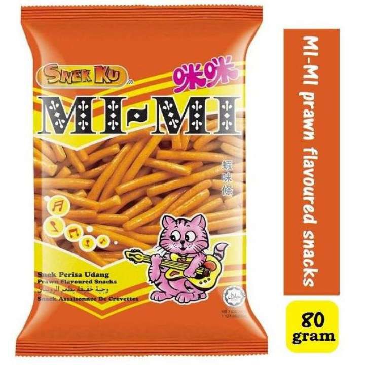 Snek Ku Mimi – Prawn 80g x 10’s | Shopee Malaysia