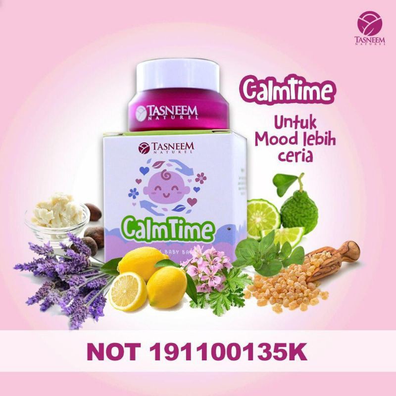 TASNEEM NATUREL PRODUK BAYI ESSENTIAL OILS BALM SLEEP TIME, CALM TIME ...
