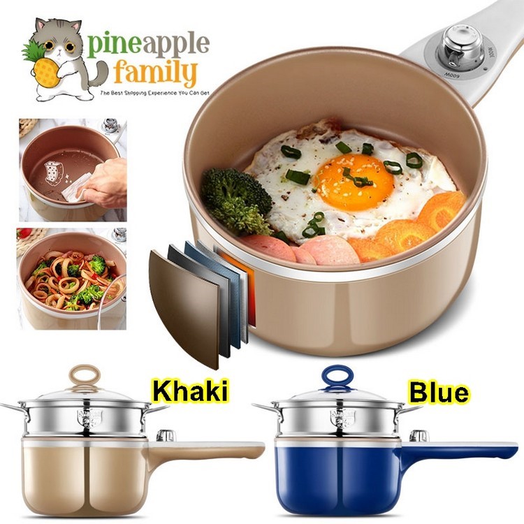 Multifunction Electric Non-Stick Cooking Pot with Stainless Steel ...