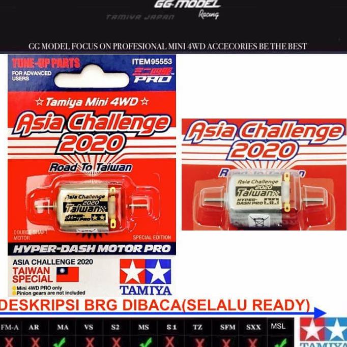 Hurry Up) Tamiya 95553 Hyper Dash Motor Pro (Asia Challenge 2020 ...