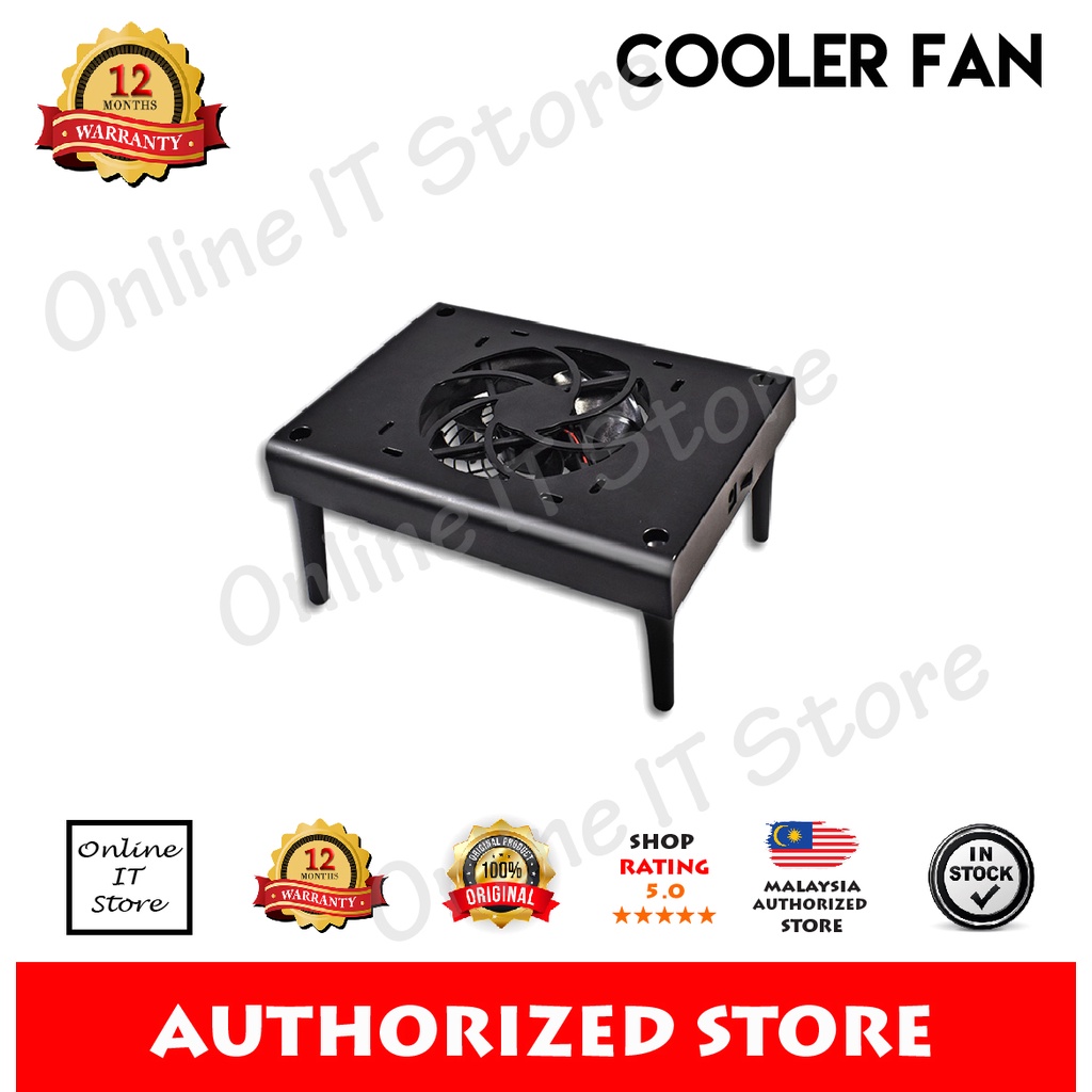 Router TV Box Stackable Cooling Fan USB Powered Ultra Silent Cooler Fan ...
