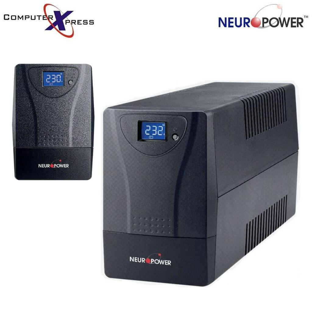 NEUROPOWER COMPACT TOUCH 2K0T 2000VA UPS BACKUP BATTERY POWERTANK ...