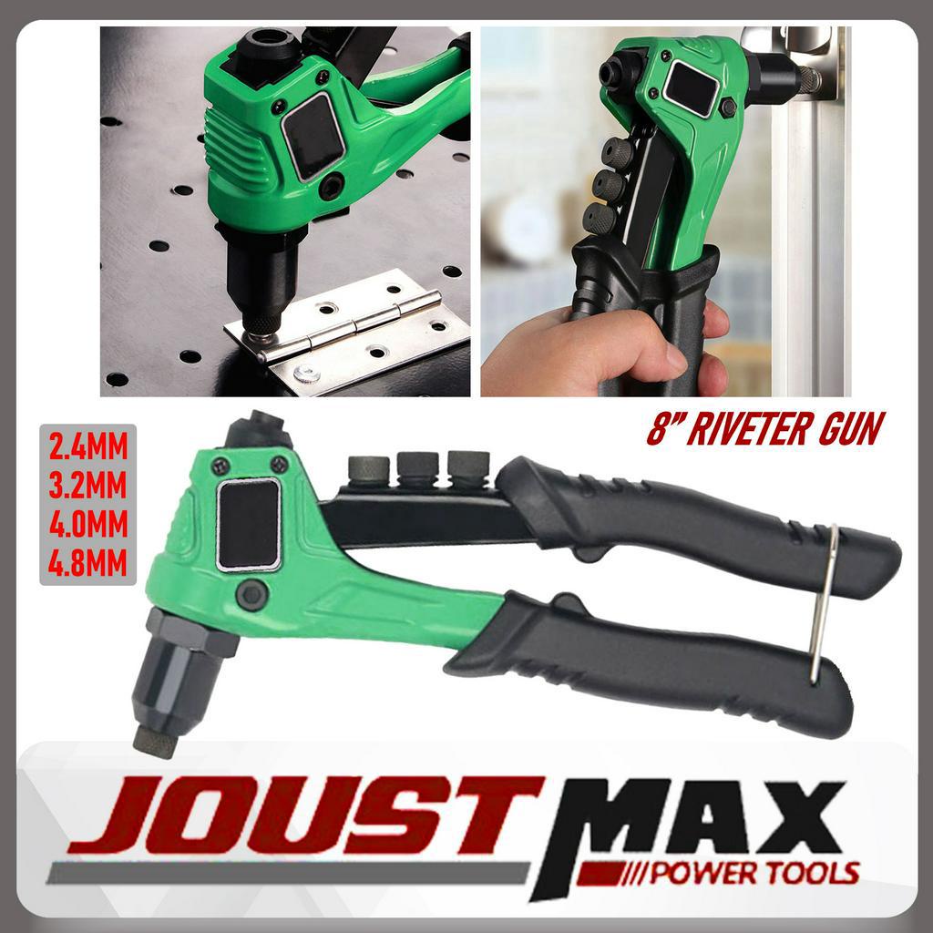 HEAVY DUTY RIVETER GUN 8 INCH HAND RIVETER TOOL Penyepit Plug Hardware ...