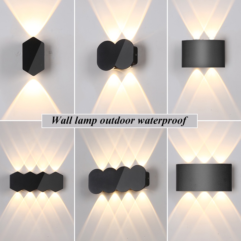 Lampu Dinding luar LED Lampu Dinding kalis air kalis air LED outdoor ...