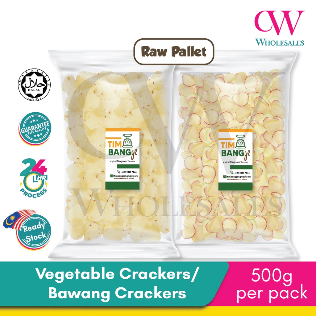 Keropok Bawang Bawang Crackers 400g | Keropok Sayur Vegetable Crackers ...