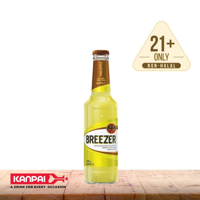 Bacardi Breezer Pineapple (6 Bottles Pack) | Shopee Malaysia