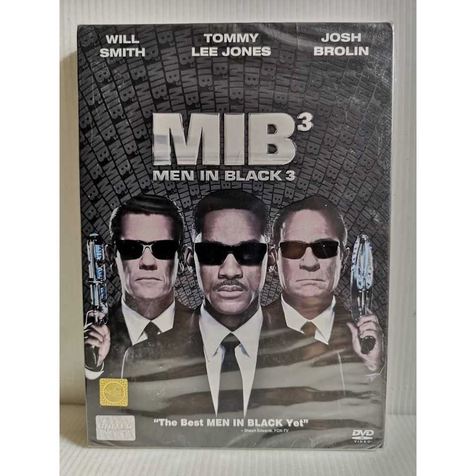DVD: MIB 3 Men in Black 3 (2012) Guardian Of The Universe 3" Will Smith Tommy Lee Jones Josh ...