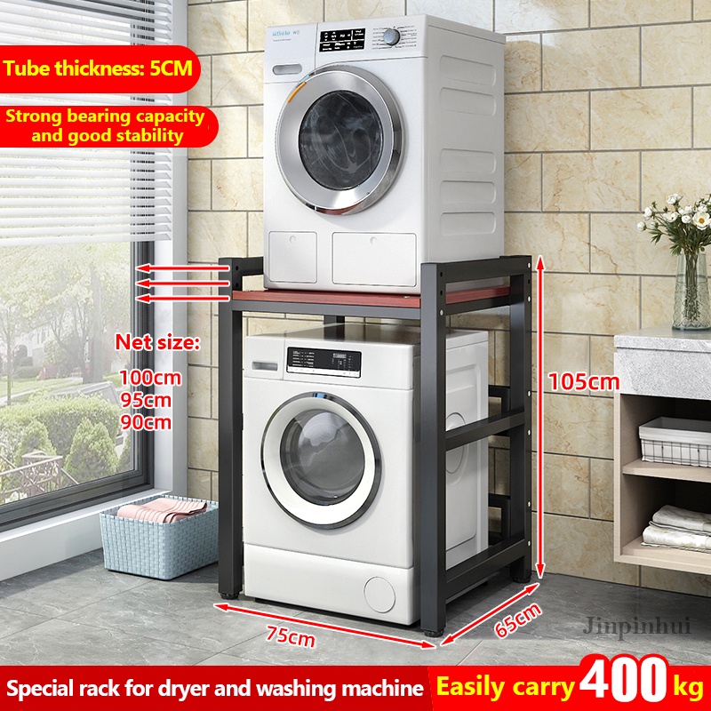 👍READY STOCK👍Washering machine rak floor balcony storage rack bathroom ...
