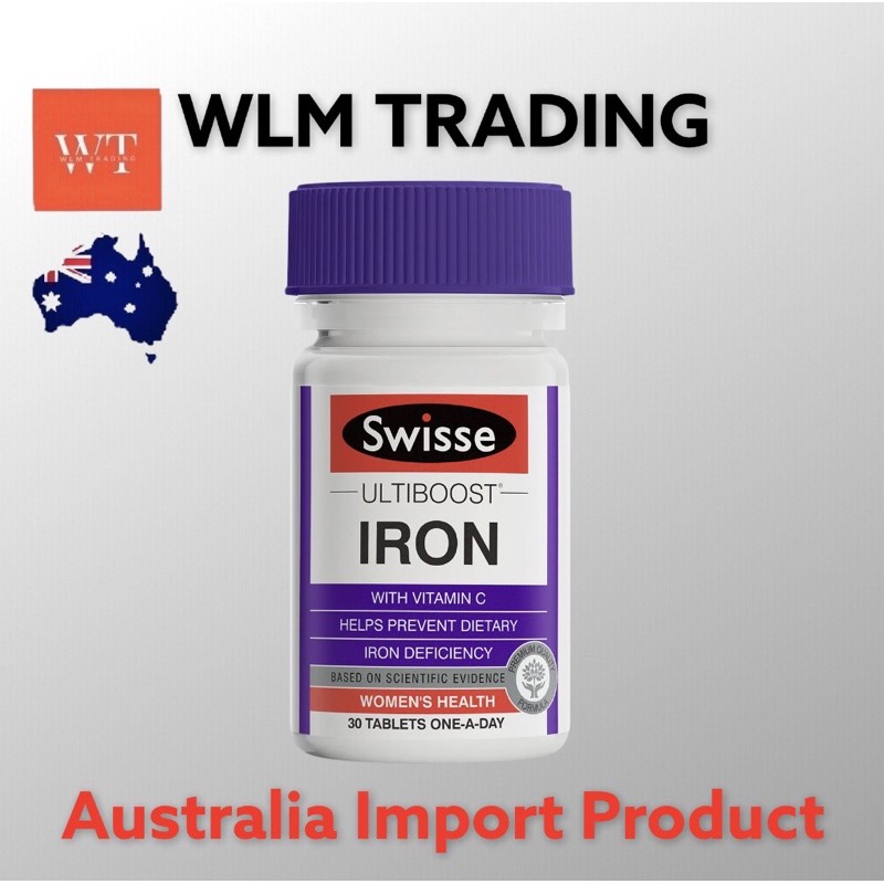 [Pre Order] Swisse Ultiboost Iron ( 30 Tablets ) (Made In Australia ...