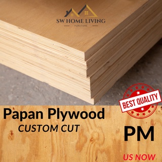 SW papan plywood custom DIY Papan tebal Plywood potong ikut saiz ...