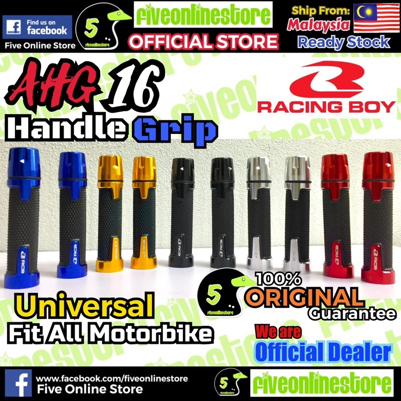 Racing Boy Original AHG16 Long Handle Grip Alloy RCB Bar End Balancer ...