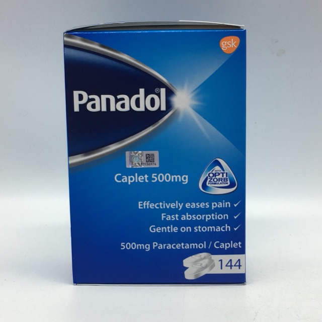 PANADOL with optizorb 500 mg 144 caplet | Shopee Malaysia