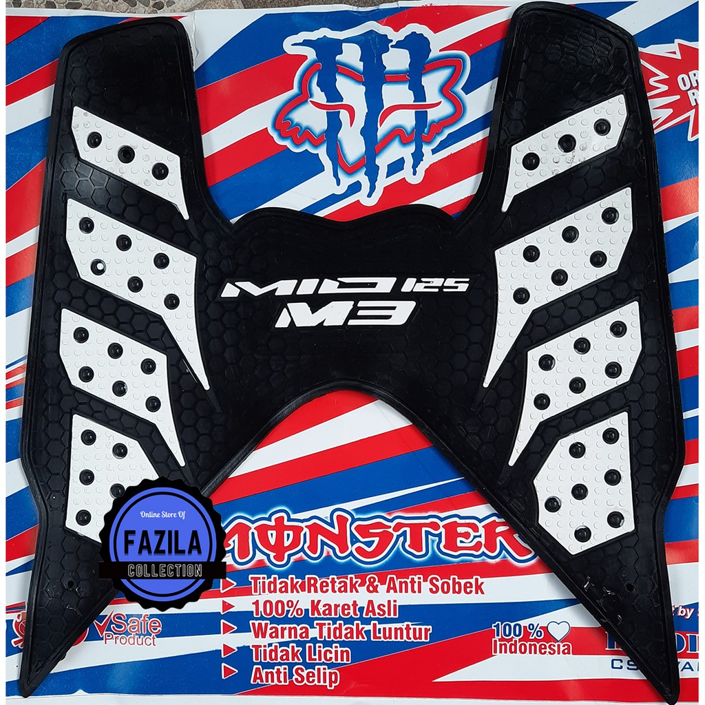 New Mio Bluecore Motorcycle Carpet - Mio M3 - Soul GT 125 - Mio Z - Mio ...