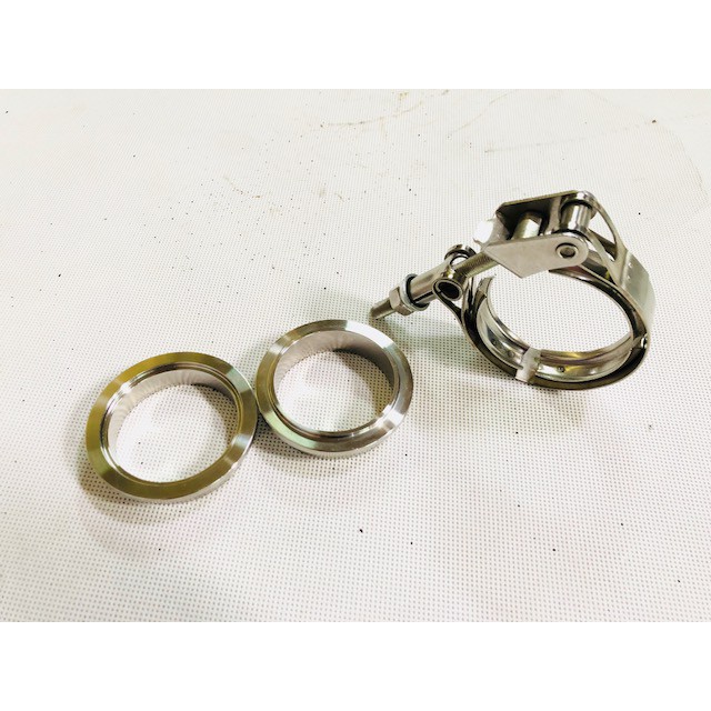 JDM FULL Stainless Steel QUICK RELEASE V-Band Clamp | Shopee Malaysia