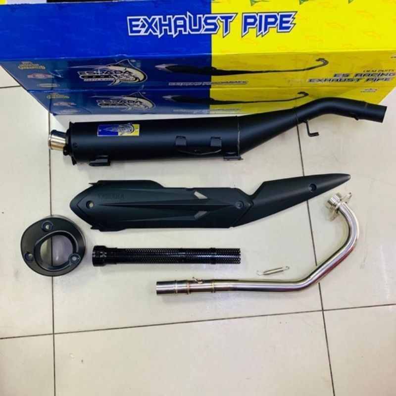 LC135 / Y15 / Y15zr / RS150 / Y16 Exhaust pipe Espada E5 / V5 / E6 28mm 30mm 32mm 35mm | Shopee ...