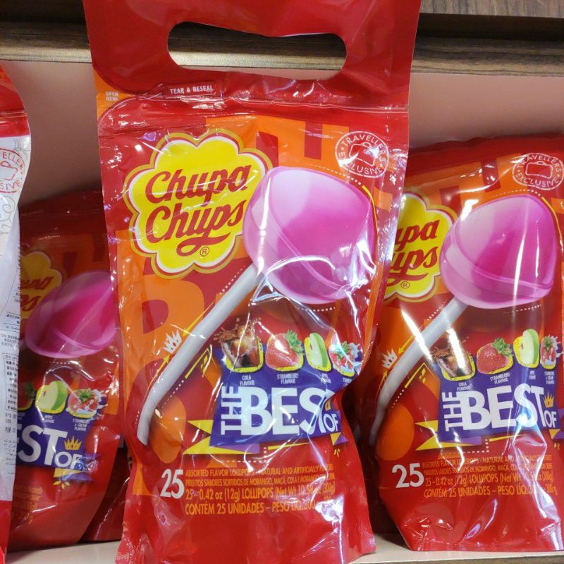 Chupa Chups The Best Lollipop 300g/Chupa chups mega 180g (Spain ...