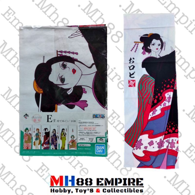 BANDAI ICHIBANKUJI PRIZE E ONE PIECE GIRLS COLLECTION OROBI TOWEL SOFT ...