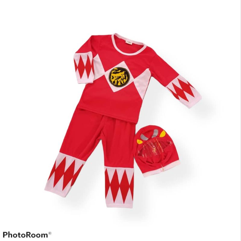 🔥READY STOCK🔥 BAJU TIDUR SUPERHERO POWER RANGERS KANAK KANAK LELAKI ...