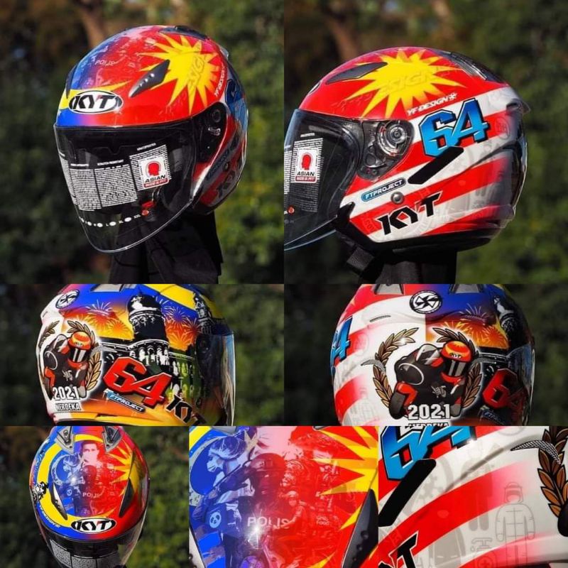 KYT MERDEKA 64 LIMITED EDITION | Shopee Malaysia