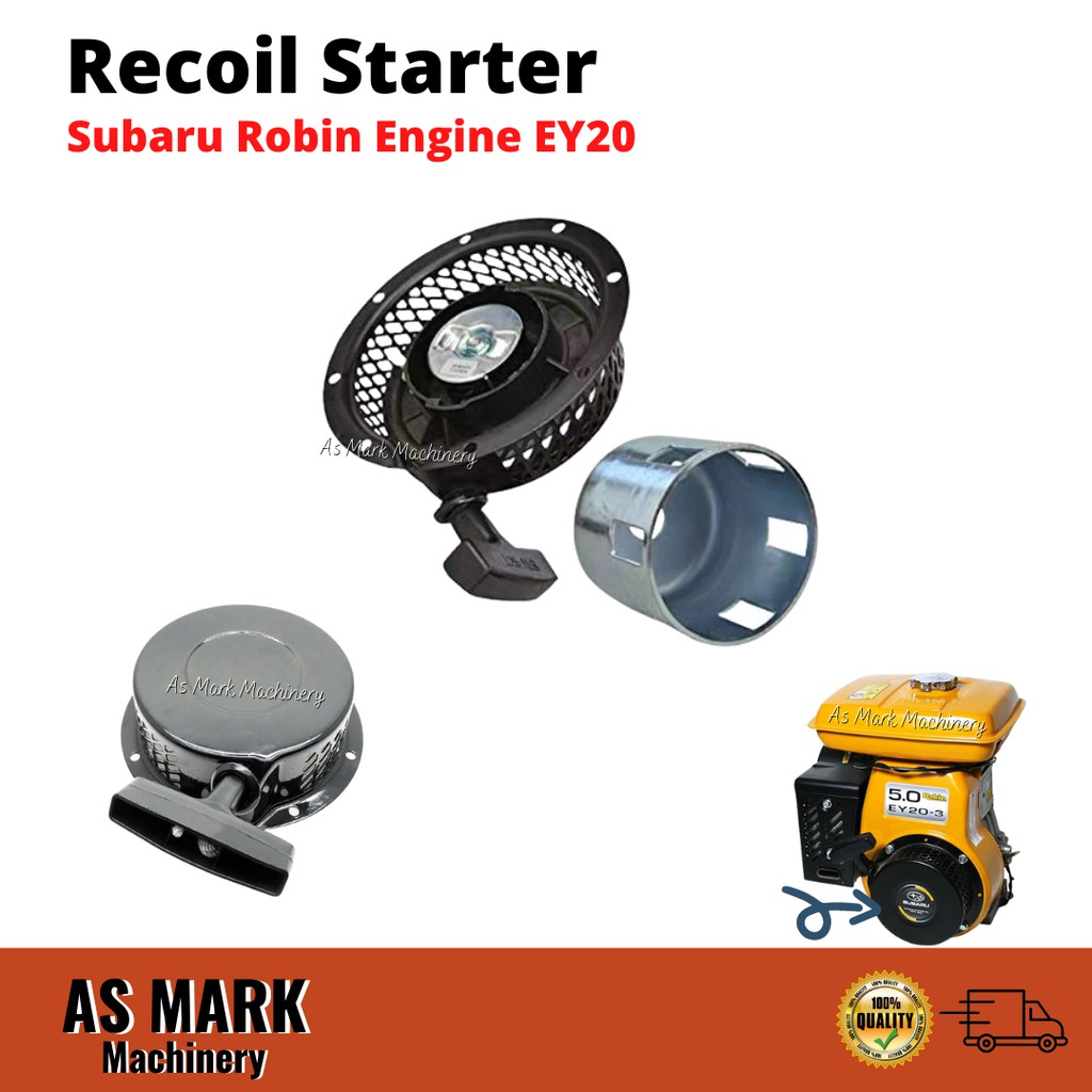 Subaru Robin Engine EY20 Recoil Starter Assembly With Pulley High ...