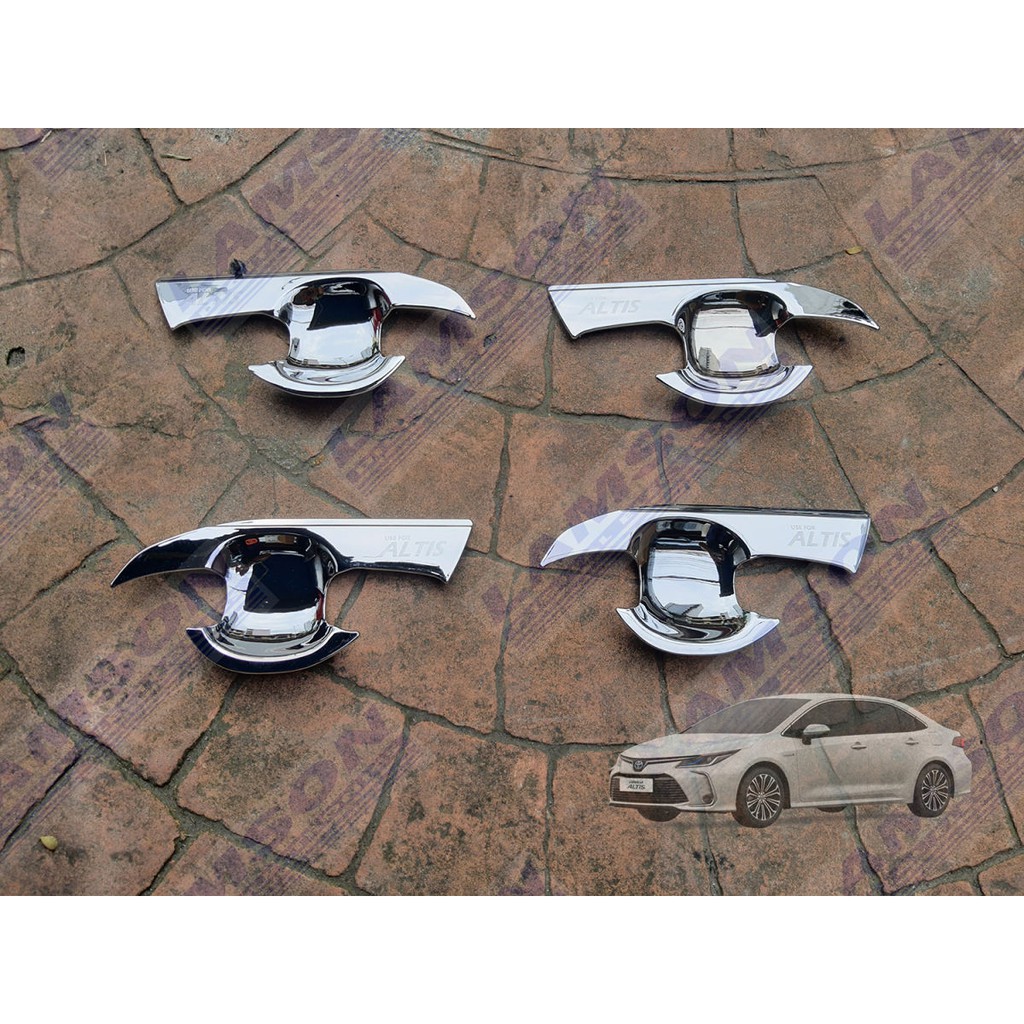 Toyota Corolla Altis 12th Generation 2020 - 2024 Door Bowl Chrome ...
