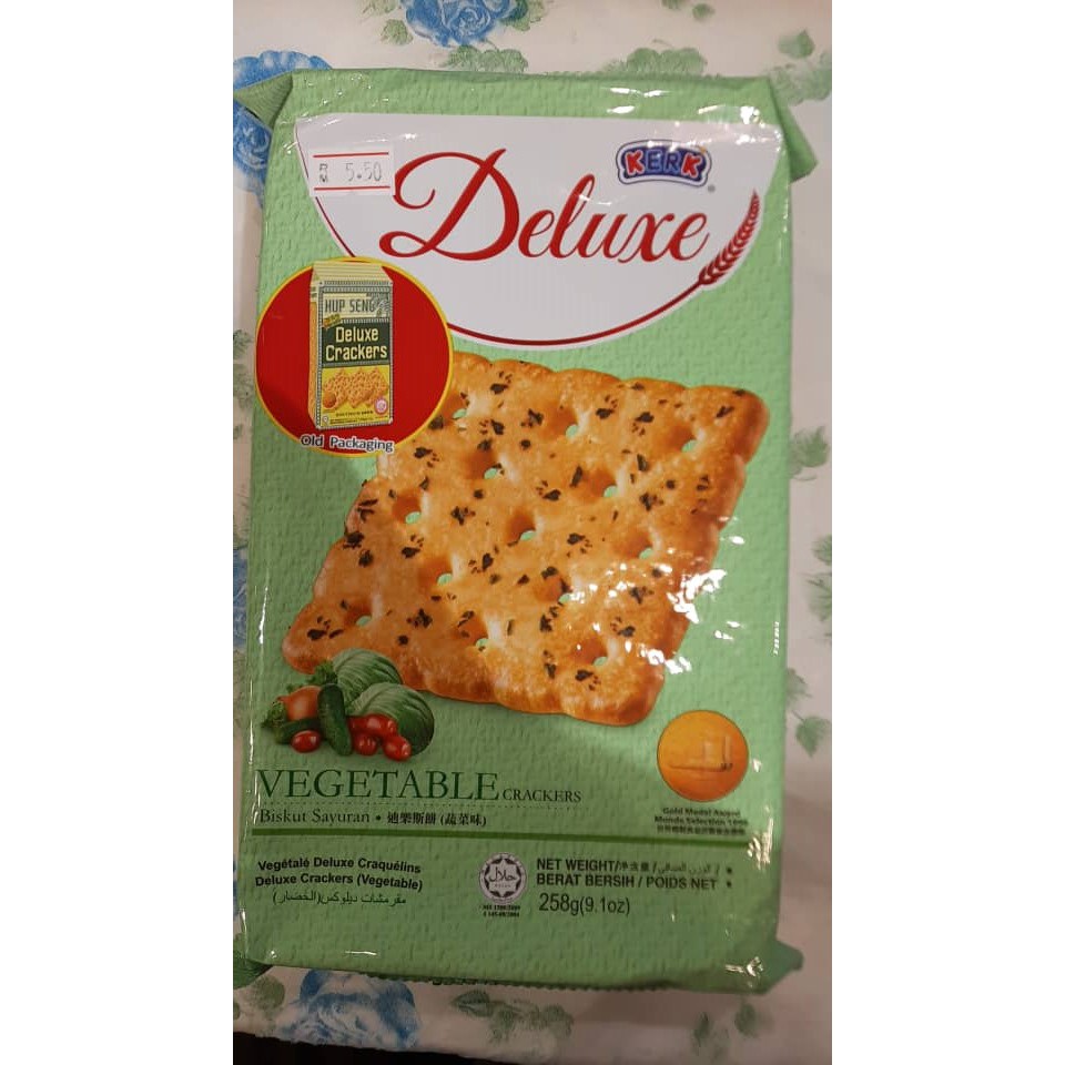 Hup Seng-Deluxe-Vegetable Crackers 258g/Keropok Hup Seng-Deluxe-Sayur-sayuran 258g | Shopee Malaysia