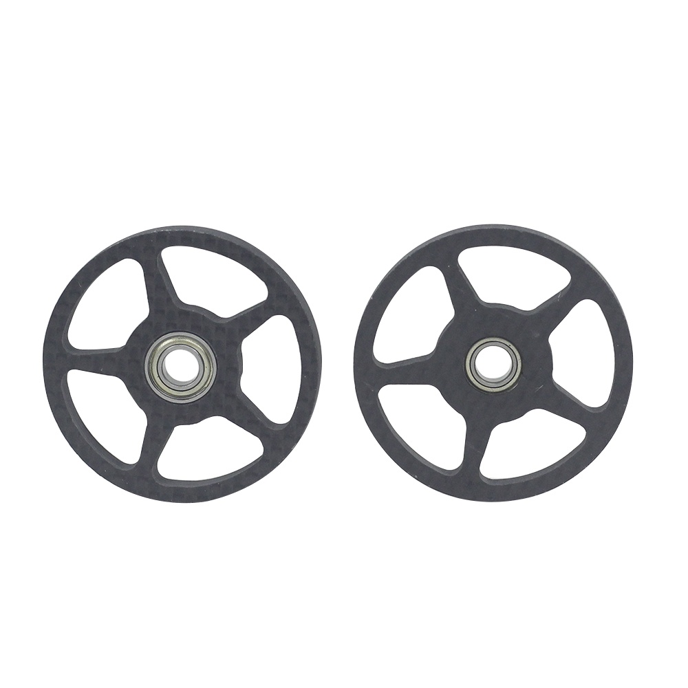 Aceoffix Carbon Easy Wheels for Brompton 3SIXTY 360 Folding Bike ...