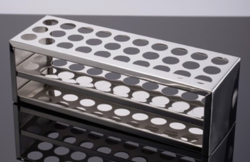 Aluminum Test Tube Rack 40 Holes 20.5mm | Shopee Malaysia
