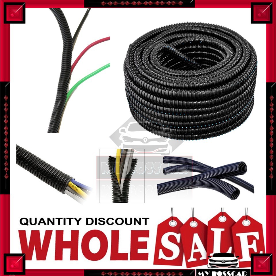 (ready stock) CAR WIRE COVER DIAMETER (1FT) | Shopee Malaysia