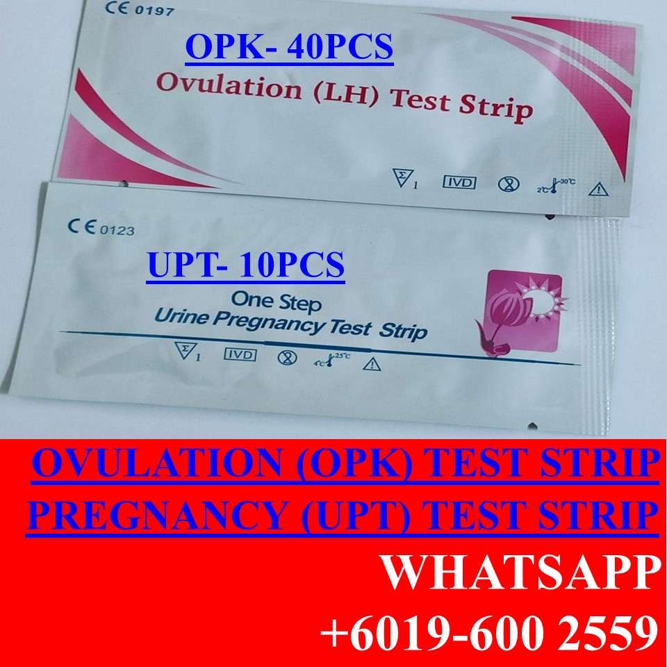 Ovulation Test Pregnancy Test Kesuburan Opk Upt Test Pregnancy Clear ...