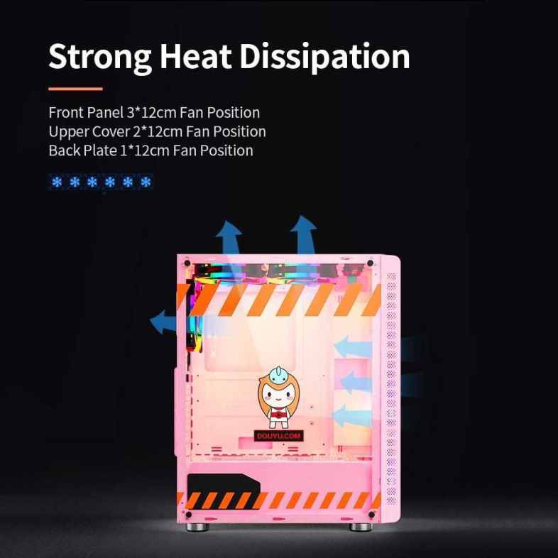 330-9 Gaming Computer Case Host Supports ATX MICROE ATX Motherboard ...