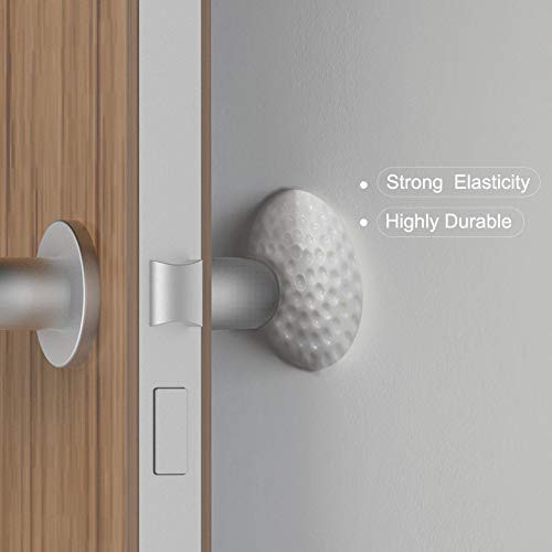 Silicone Door Knob Handle Stop Mat Anti-Collision Noise Damping Multi ...