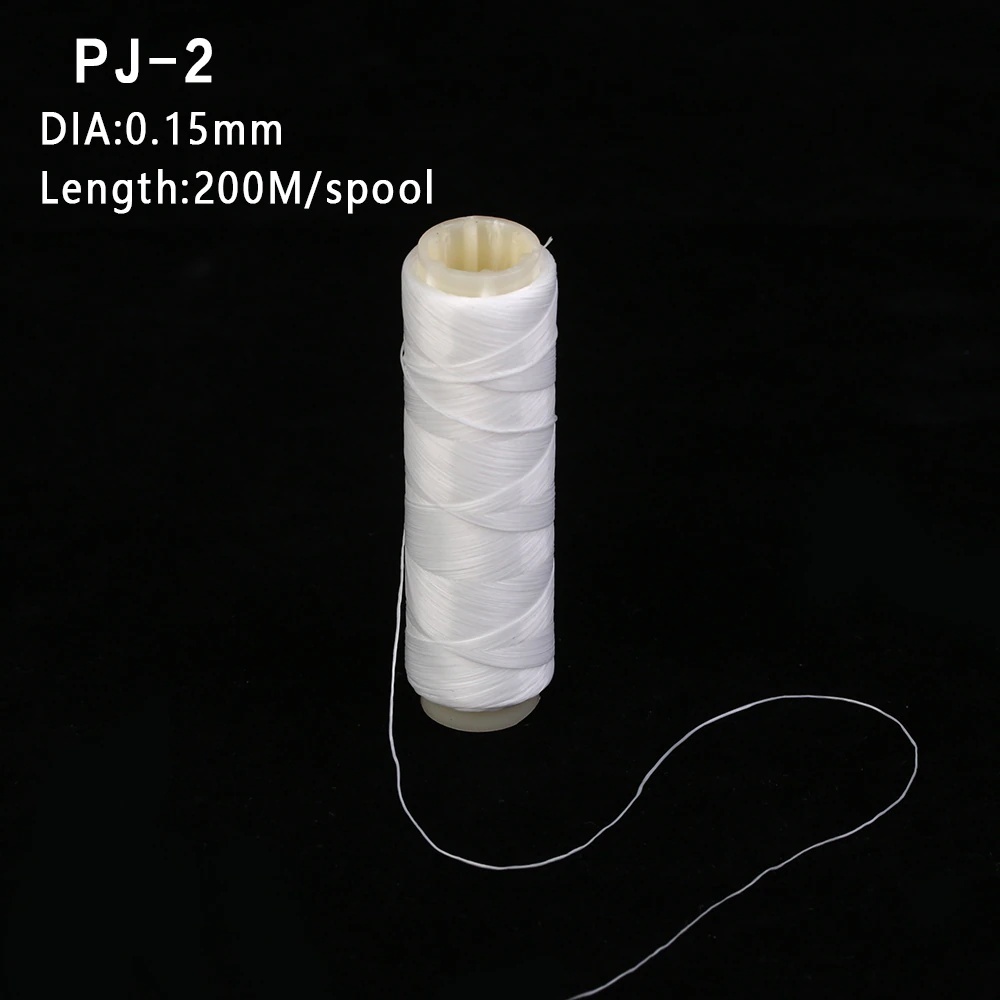 1Pcs 200M High Tensile Elastic Bait Thread benang getah ikat umpan ...
