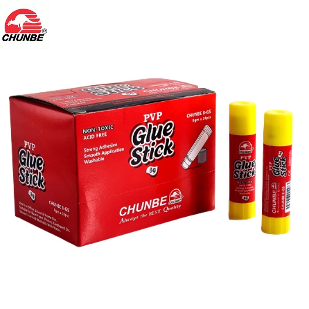 Chunbe All Purpose School Office Student Adhesive Glue Stick Gam Kering ...