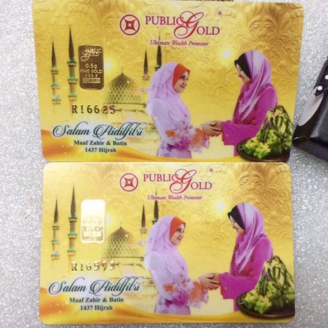 999.9 Public Gold Hari Raya Edition | Shopee Malaysia